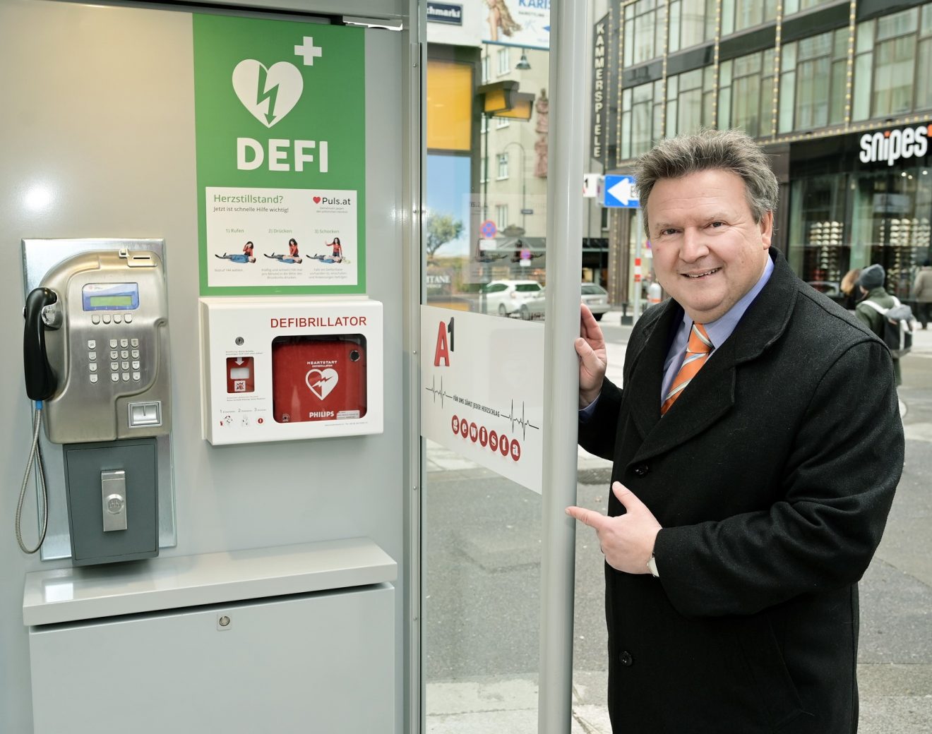 Bečke telefonske govornice spašavat će živote | Akademija Art Zagreb