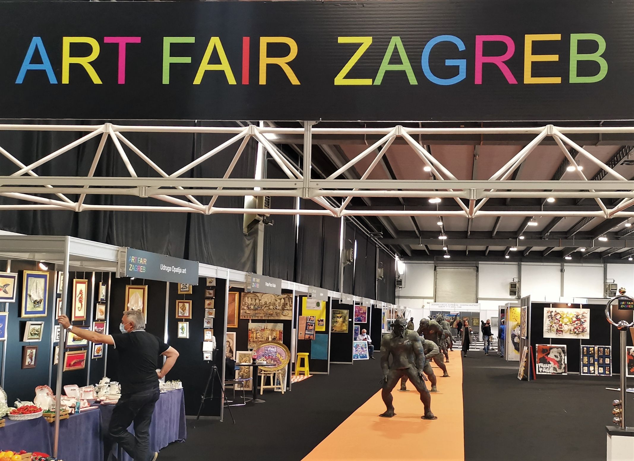 ART FAIR ZAGREB - međunarodni umjetnički sajam, od 14. do 18. listopada