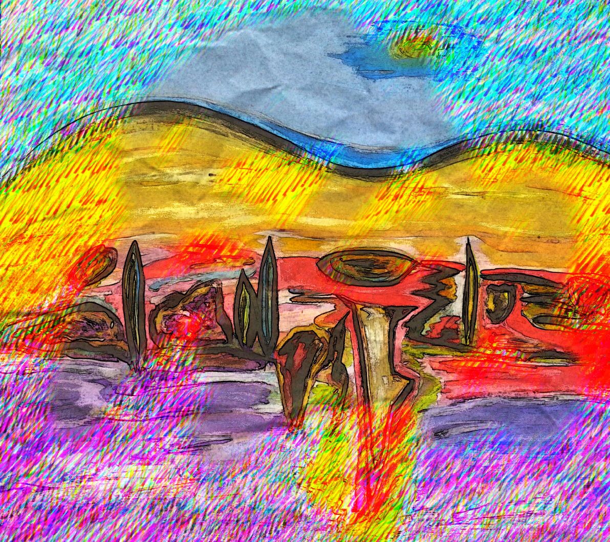 Mladen Žunjić - grafička dorada flomasterom | Akademija Art Zagreb