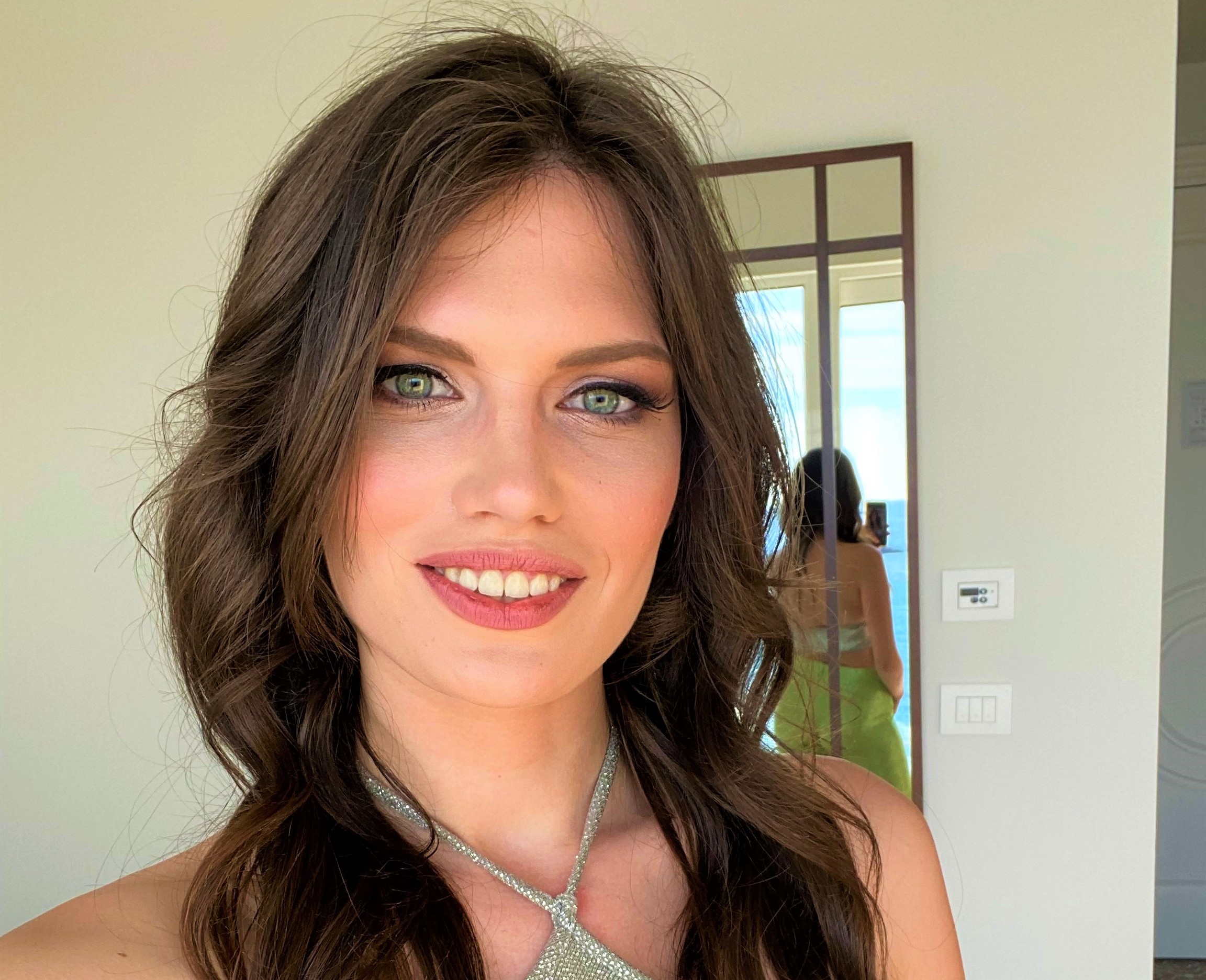 Andrea Erjavec, Miss Universe Hrvatske, na dodjeli zahvalnica ...