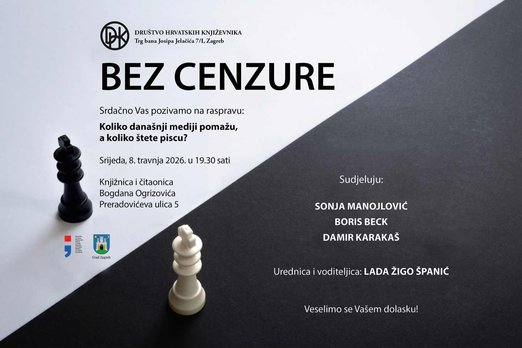Koliko današnji mediji pomažu, a koliko štete piscu? - 8. travnja ...